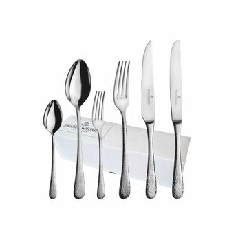 Picard & Wielp&uuml;tz Besteckset 72teilig mit Hohlheft-Men&uuml;messern und Massiv Steakmessern, der Serie Mia von Picard & Wielp&uuml;tz