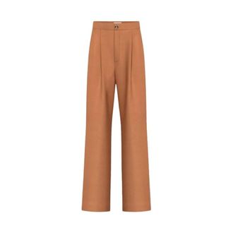 Marella Femme, Pantalons, Brun, Taille: 48 FR Pantalons