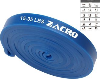 Zacro Resistance Bands, Fitnessbänder Widerstandsbänder, Widerstandsband Set mit Türanker, Fitnessbänder für Yoga, Pilates, Training, Klimmzughilfe, Krafttr
