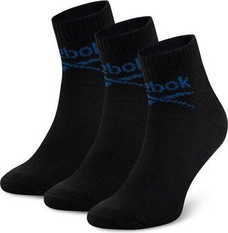 Reebok Lange Socken R0255-SS24 (3-pack) Schwarz