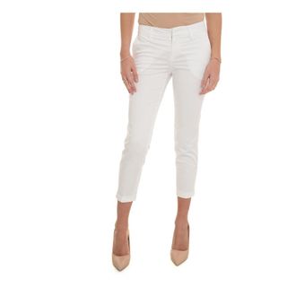 Fay Capri Chino Hose - - Trousers - Damen - Wei&szlig; - W32