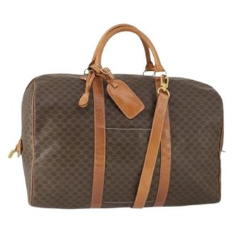 Celine Pre-owned Weekend-Tasche aus Plastik - - Pre-owned - Damen - Braun - ONE SIZE