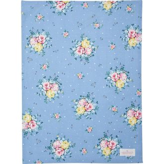 Green Gate [W0724] Tea Towel Laura Dusty Blue