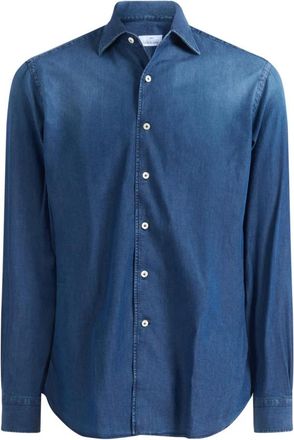 Alessandro Gherardi Camicia - Homme - Chemises - Bleu - Taille: 2XL