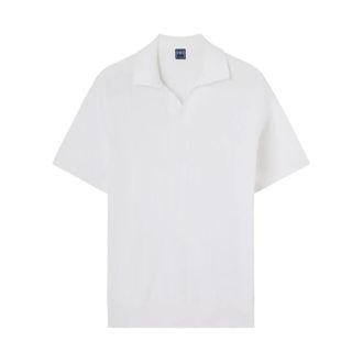 Fedeli Matheus Kurzarm-Polohemd - - Tops - Herren - Wei&szlig; - M