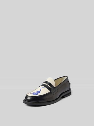 Duke and Dexter Loafer mit Motiv-Print