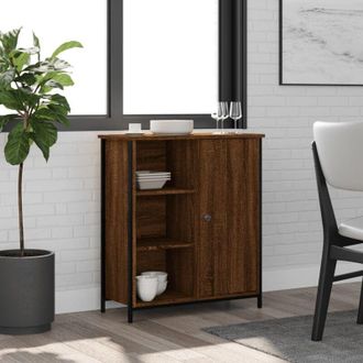 vidaXL Buffet ch&ecirc;ne marron 70x30x80 cm bois ding&eacute;nierie Vidaxl