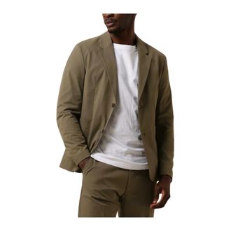 Drykorn Olivgr&uuml;ner Blazer - - Jackets - Herren - Beige - S