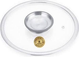 Laguiole Deckel aus Edelstahlglas, 24 cm