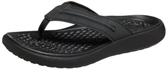 Crocs Homme Yukon Vista II LR Flip Tongs, Black/Black, 42/43 EU