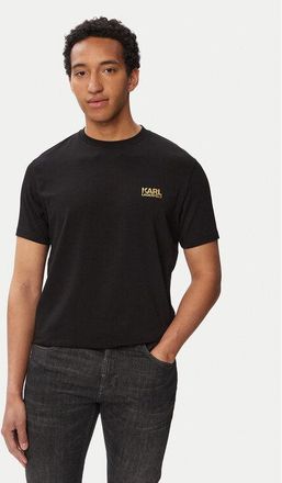 Karl Lagerfeld T-Shirt 755781 563235 Schwarz Regular Fit