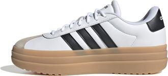 adidas Damen VL Court Bold Shoes, FTWR White/core Black/Wonder beige, 40 2/3 EU