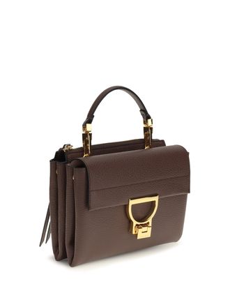Coccinelle Womens Arlettis Handbag Berry Calf Leather Bos Taurus Handbags Hand Bags