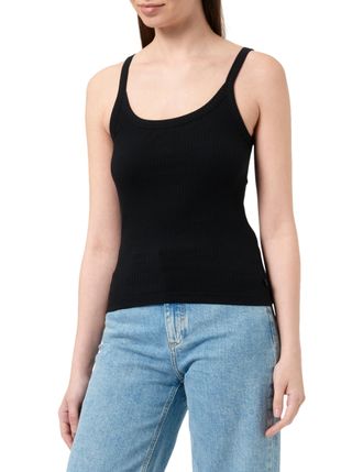 QS by s.Oliver Damen 2141205 T-Shirt, schwarz 9999, Small