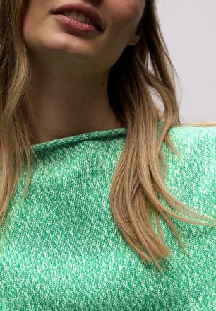 Street One Strickpullover aus reiner Baumwolle