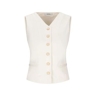 Max Mara Damen, Jacken, Wei&szlig;, 2XSGr&ouml;&szlig;e