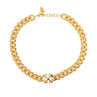 Off-white Kurze Halskette - - Accessories - Damen - Gelb - ONE SIZE