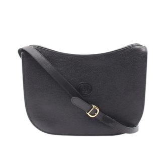 Gucci Pre-owned Sac bandouli&egrave;re Interlocking G en cuir - Femme - Pre-owned - Noir - Taille: ONE Size