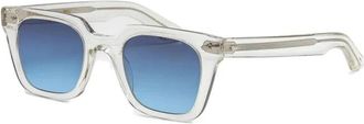Moscot unisex, Accessoires, Gris, Taille: 48 MM Grober SUN Crystal Denim BLU Lunettes de soleil