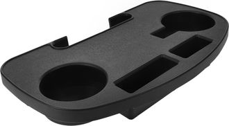 Milisten Multifunktionaler Getr&auml;nkehalter Becherhalter F&uuml;r Strandst&uuml;hle Und Campingstuhl Tragbar Aus Robustem Kunststoff Rutschfestes Tablett Mit Ablaufl&ouml;chern