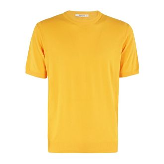 KANGRA L&auml;ssiges Baumwollshirt - - Tops - Herren - Gelb - L