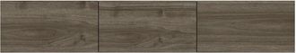 Hanah Home Meuble TV en bois West - 150 x 32 x 30 cm - Noyer