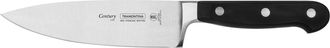 Tramontina Kochmesser CENTURY, 15 cm, Edelstahl DIN 1.4110, schwarz, rostfrei