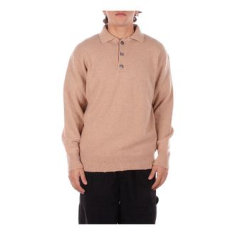 Amaranto Maglia Chiusura con bottoni - - Knitwear - Herren - Beige - S