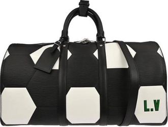 Louis Vuitton unisex, Pre-owned, Noir, Taille: ONE Size Pre-owned Weekend Bag