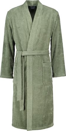 CawÖ Home Bademäntel Herren Kimono Waffelpique 5508 field - 453 XL