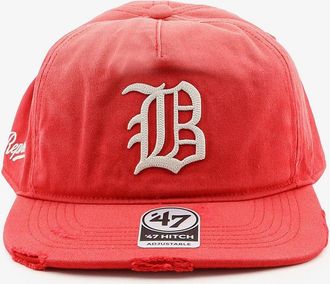 Represent Cotton cap with embroidered logo on the front - REPRESENT - gender_Man