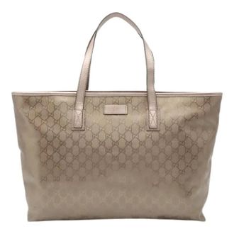 Gucci Pre-owned GG Imprim&eacute; Tote Bag - - Pre-owned - Damen - Beige - ONE SIZE