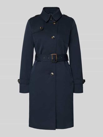 Jake*s Casual Mantel mit Stoffg&uuml;rtel