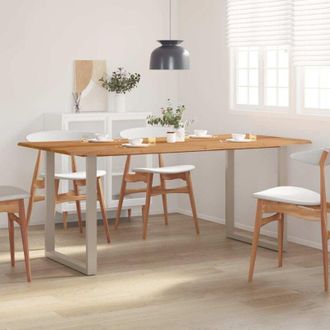 vidaXL Vidaxl - Table de salle &agrave; manger 180x90x76 cm Bois dacacia massif