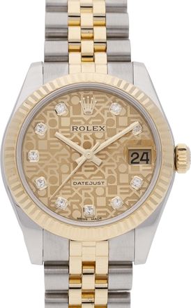 Rolex Uhr - Datejust - Gr. unisize - in Gold - für Damen