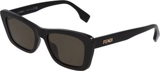 Fendi unisex, Accessories, Schwarzk, 53 MMGr&ouml;&szlig;e