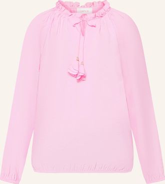 Cartoon Cartoon Blusenshirt Mit R&uuml;schen pink