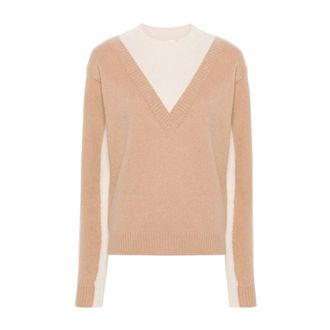 Paco Rabanne Beige Woll-Kaschmir-Pullover - - Knitwear - Damen - Beige - S