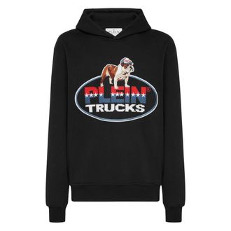 Philipp Plein Herren, Sweatshirts & Hoodies, Schwarzk, LGr&ouml;&szlig;e