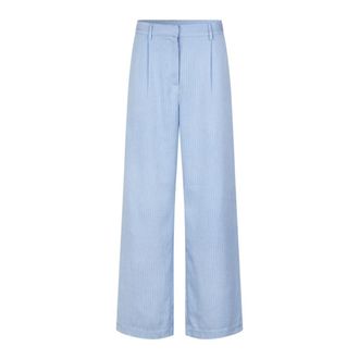 Lollys Laundry Wide Hosen - - Trousers - Damen - Blau - XS