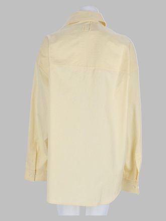 Jacquemus Asymmetric Cotton Shirt - Yellow