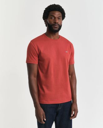 GANT Herren Regular Fit Shield T-Shirt (XXXL) MODERN RUST