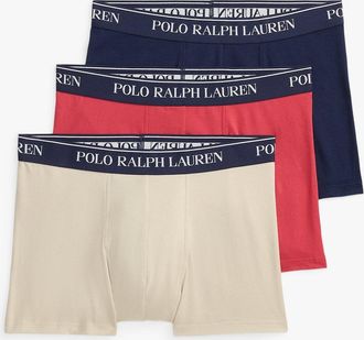 Polo Ralph Lauren Lot de 3 boxers en coton