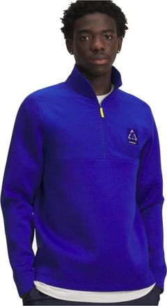 Under Armour Homme, Sweatshirts et sweats &agrave; capuche, Bleu, Taille: S Tech Half Zip SweaT-shirt