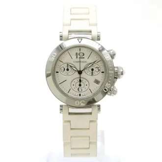 Cartier Montre vintage en acier inoxydable Pre-owned - Femme - Pre-owned - Gris - Taille: ONE Size