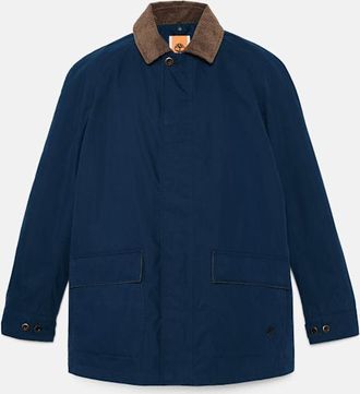 Timberland Wasserdichte Wenham Barn-Jacke f&uuml;r Herren in Dunkelblau, Herren, Blau, Gr&ouml;&szlig;e
