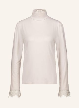 Monari Monari Longsleeve Mit Spitze beige