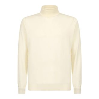 Dell'Oglio Rollkragenpullover - - Knitwear - Herren - Wei&szlig; - M