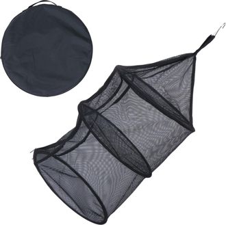 Valiclud Dreischichtiges Faltbares Trockennetz aus Strapazierfähigem Nylon Reißverschluss zum Schutz Schnelltrocknendes Netz für Kräuter Obst Fisch und Gemüse 