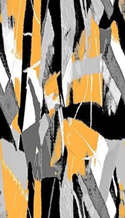 Homemania Bedruckter Teppich, 25% Polyester, 75% Baumwolle, Mehrfarbig